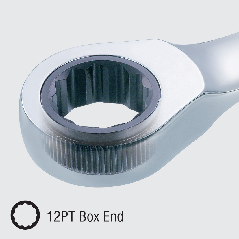 ERGONOMIC GEARTECH® COMBINATION WRENCHES 2-2-6