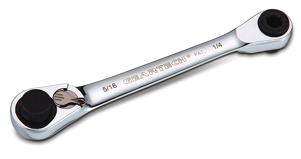 REVERSIBLE GEARTECH® BIT DRIVER WRENCHES 2-4-7